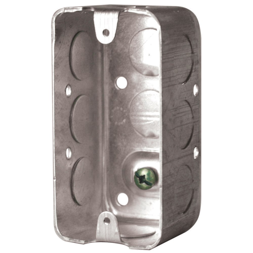 Hubbell Utility Box | 4" L X 2-1/8" W X 1.87" D | 1/2" Knockout ...